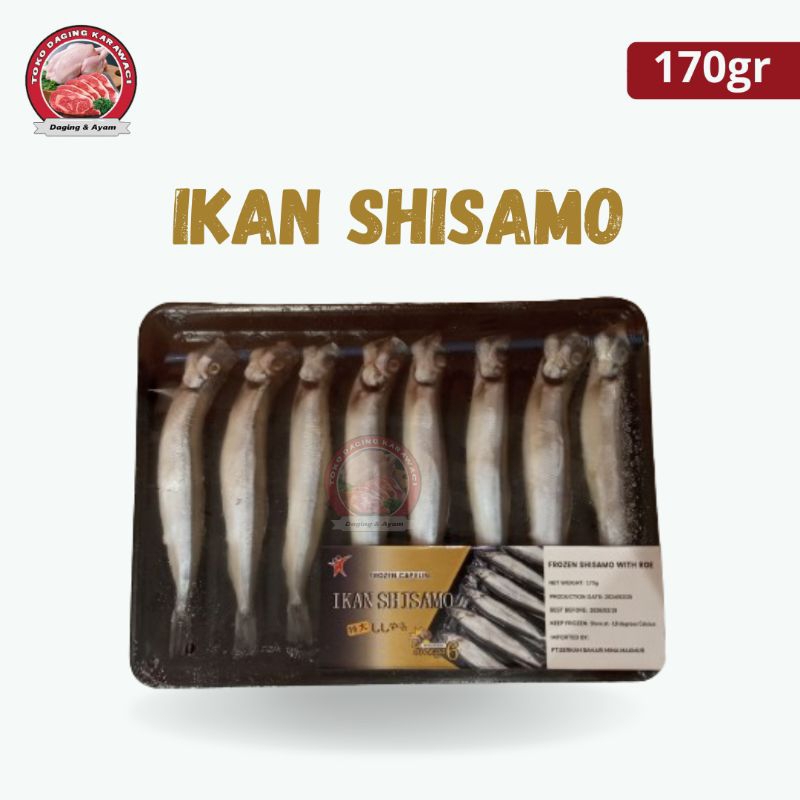 Jual Ikan Capelin / Shisamo Fish PREMIUM - 170gr | Shopee Indonesia