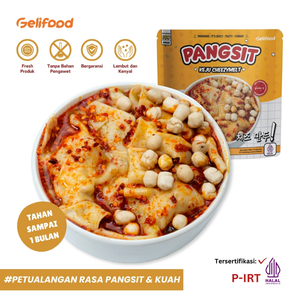 Jual Geli Food - Pangsit Keju Kuah Merecon (Isi Ayam Keju) | Shopee ...