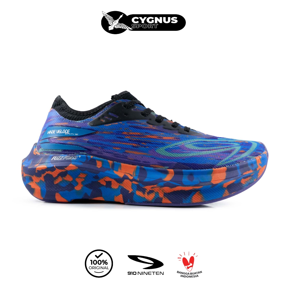 Jual Sepatu Lari 910 HAZE VELOCE GRAVITY - BIRU/ORANGE/NAVY | Shopee ...