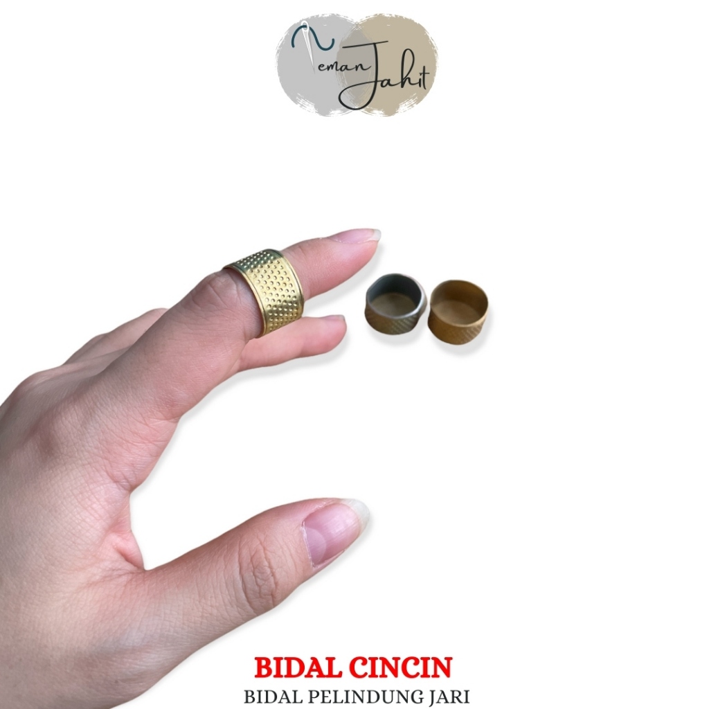 Jual Bidal Pelindung Jari Bahan Metal untuk menjahit /Quilting | Shopee ...