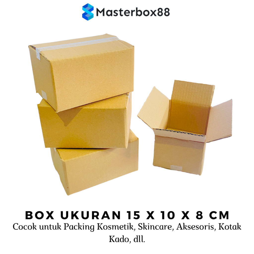 Jual Kardus | Karton | Box | Dus | Kotak Polos 15 x 10 x 8 cm ...