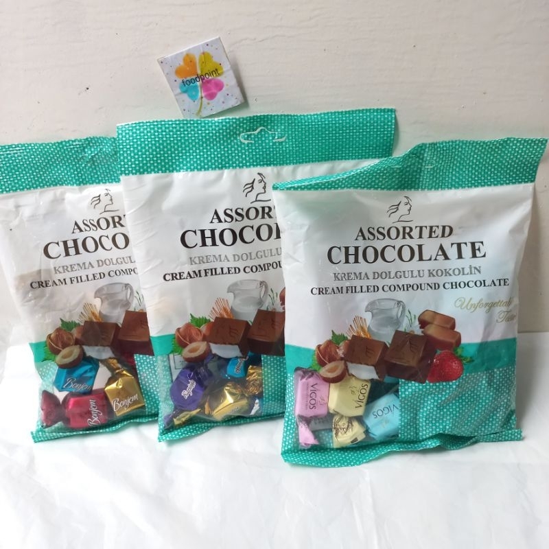 Jual Coklat Vigos Rapinda Bonjem Assorted Chocolate Chocolate Cokelat ...