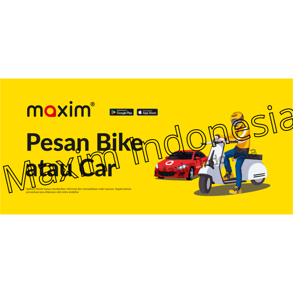 Jual STIKER MAXIM FULL BRANDING 2024 STIKER KACA BELAKANG BESAR ...