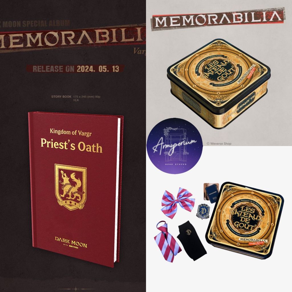 Jual [PO] Special Album Enhypen Memorabilia Dark Moon | Shopee Indonesia