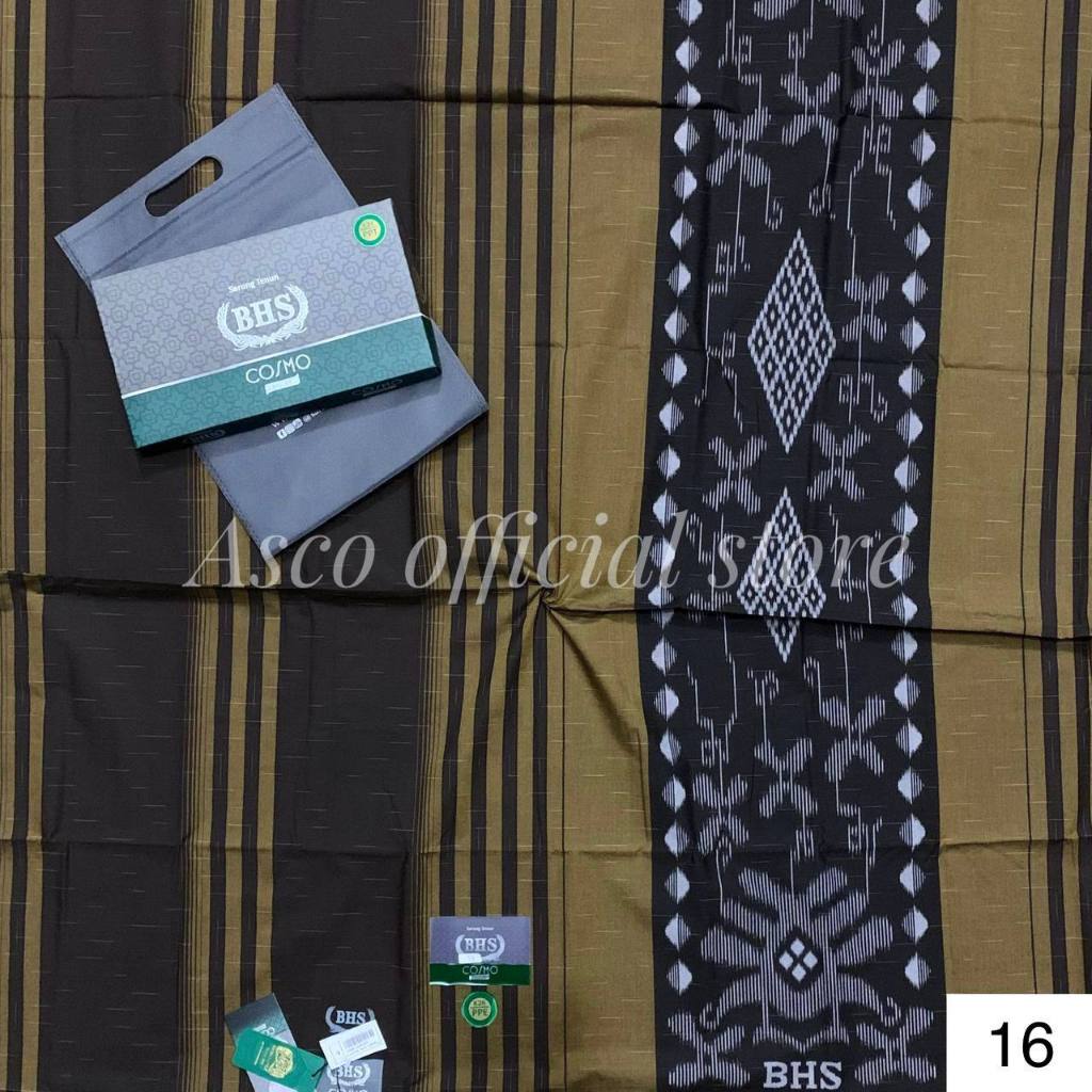 Jual SARUNG BHS COSMO SILVER MOTIF KOTAK KOTAK DAN POLOSSARUNG BHS ...