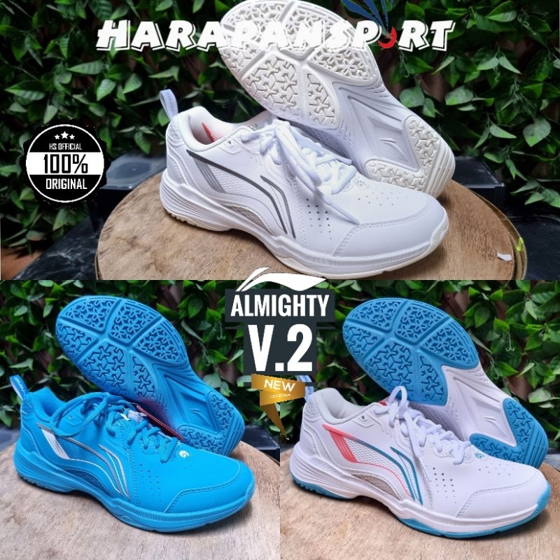 Jual SEPATU BADMINTON LINING ALMIGHTY V 2 V.20 NEW ORIGINAL 100% ...