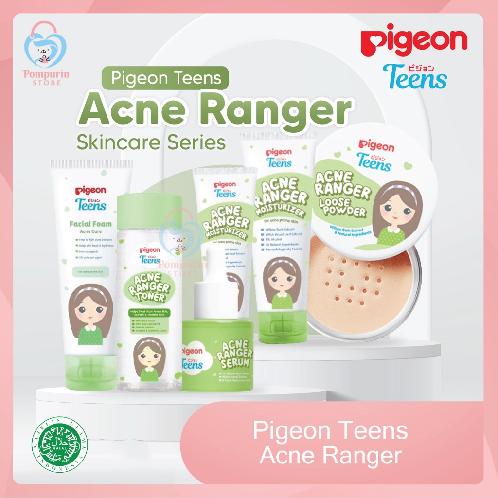 Jual PIGEON TEENS Acne Ranger Skincare Series - Moisturizer 20ml 50ml ...