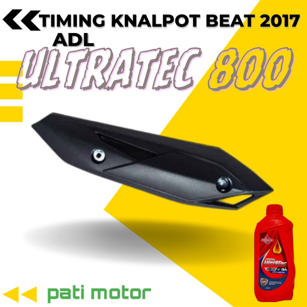 Jual NEW COVER KNALPOT BEAT FI 2017 PLASTIK TIMING KNALPOT HONDA BEAT ...
