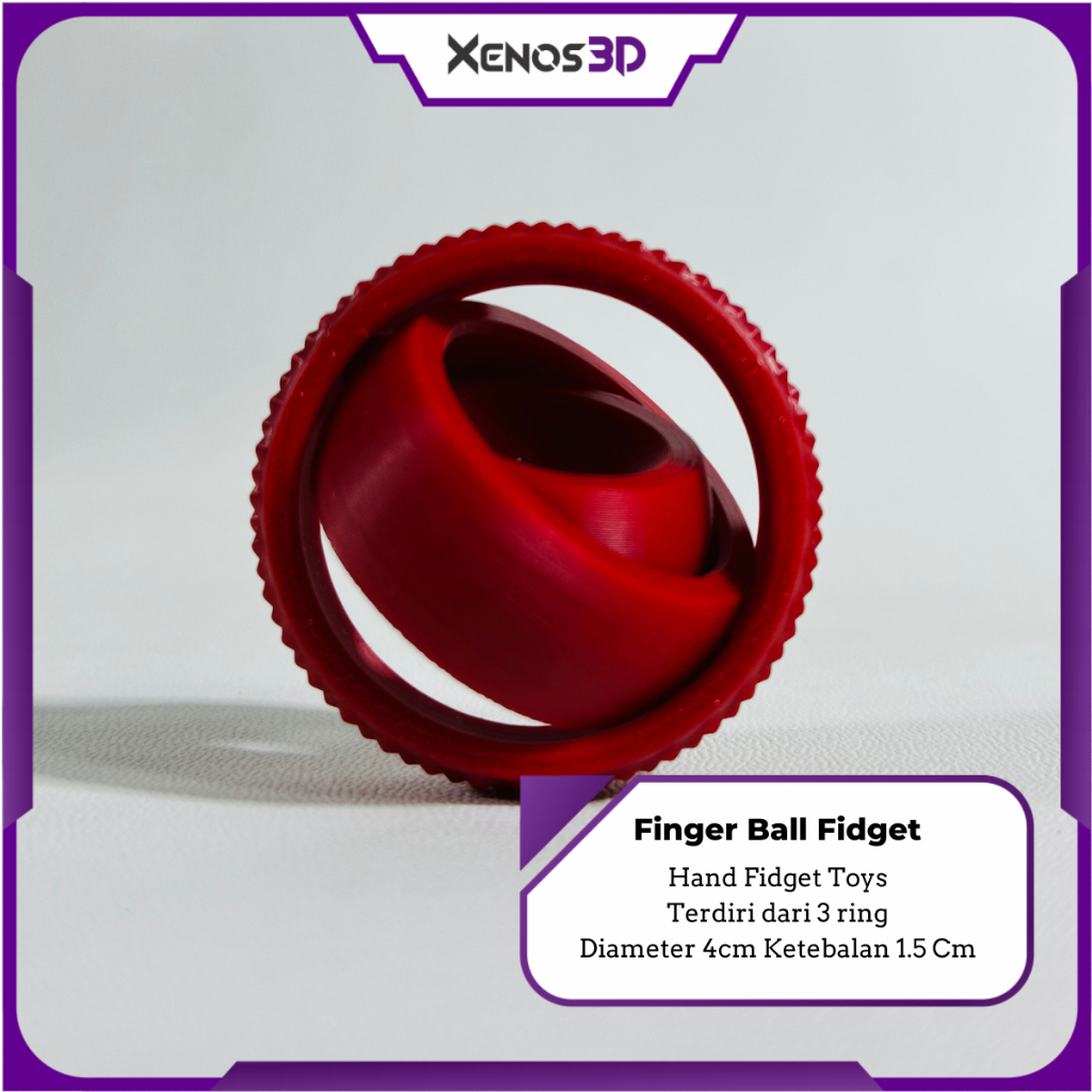 Jual [Xenos3D] Hand Fidget Toys – Mainan Fidget, Finger Fidget, Bola ...