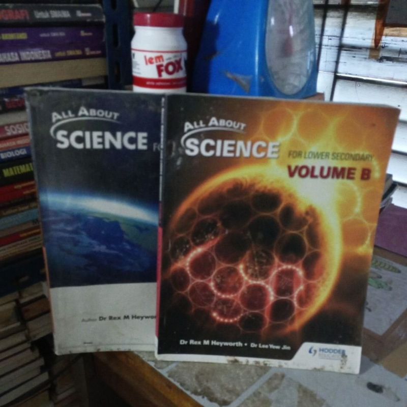 Jual BUKU ALL ABOUT SCIENCE FOR LOWER SECONDARY VOLUME A&B by Dr Rex M ...