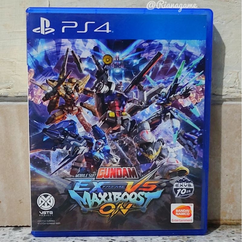 Jual BD Kaset PS4 PS5 Mobile Suit Gundam : Extreme Vs. Maxi Boost On Game CD PS 4 5 Original ...