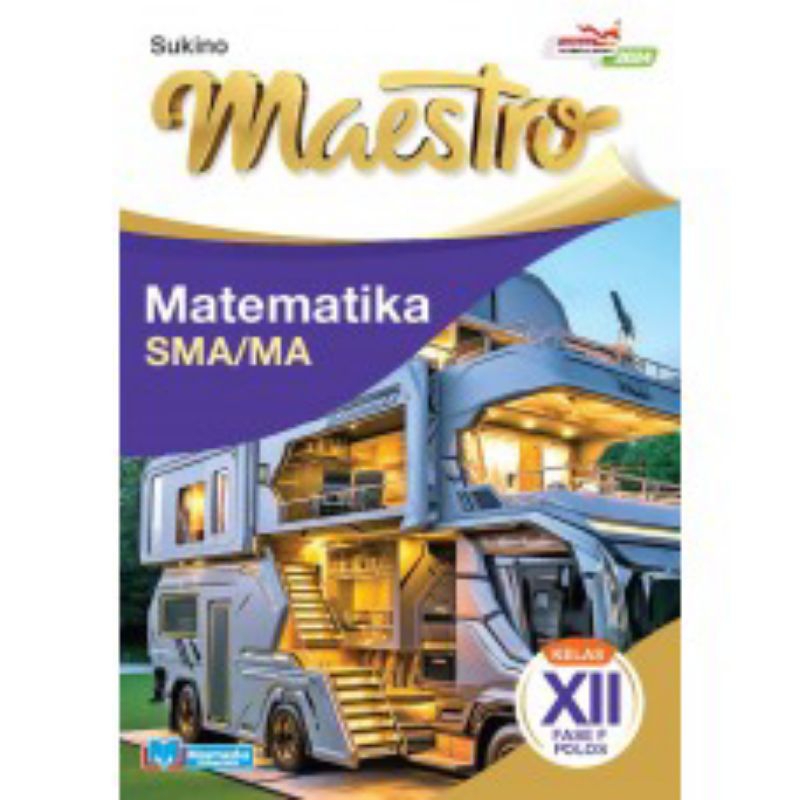 Jual BUKU Maestro Matematika Fase F polos SMA/Ma kelas XII K-Merdeka masmedia | Shopee Indonesia