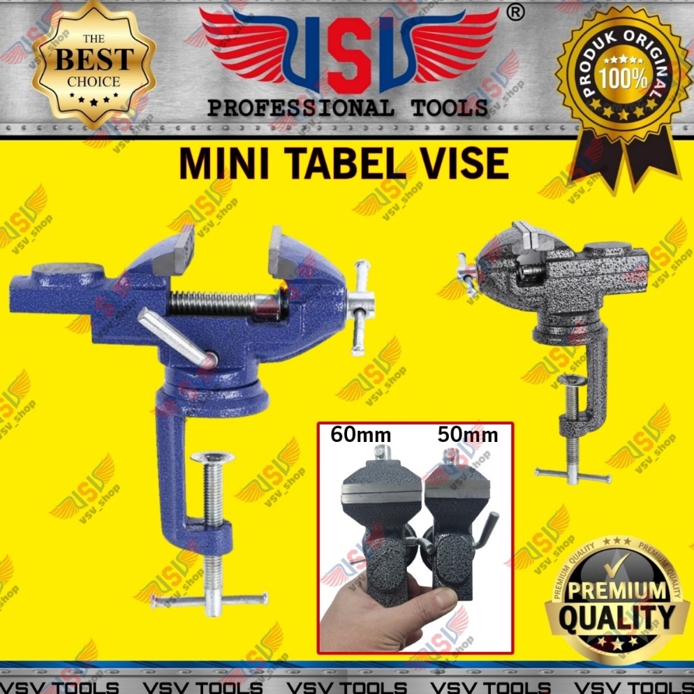 Jual Serbuuuu Catok Meja Mini Full Besi Ragum mini Bench Vise VSV Ragum ...