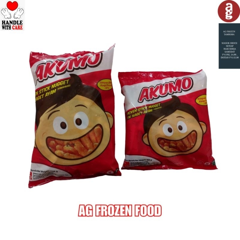 Jual Akumo Nugget Stikie Ayam 500 Gram & 1 kg | Shopee Indonesia