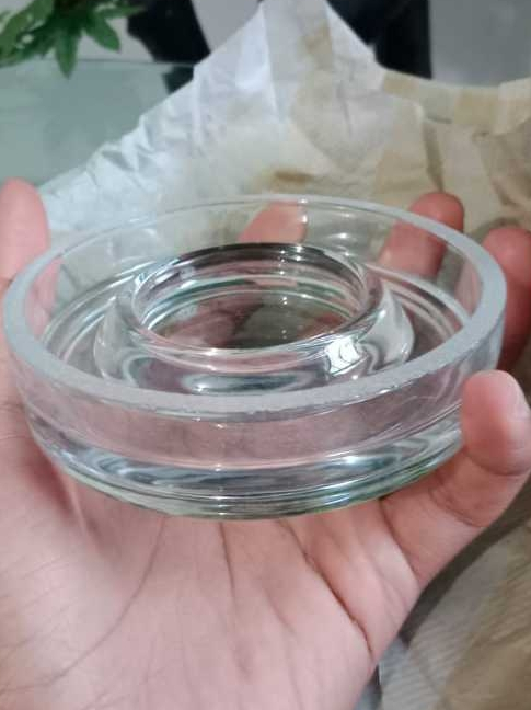 Jual Cawan Conway Glass Plus Tutup Ground Glass Persegi | Shopee Indonesia