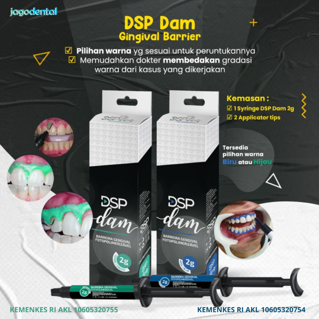 Jual DENTAL GINGIVA GINGIVAL BARRIER BARIER / DSP DAM PROTECTION ...