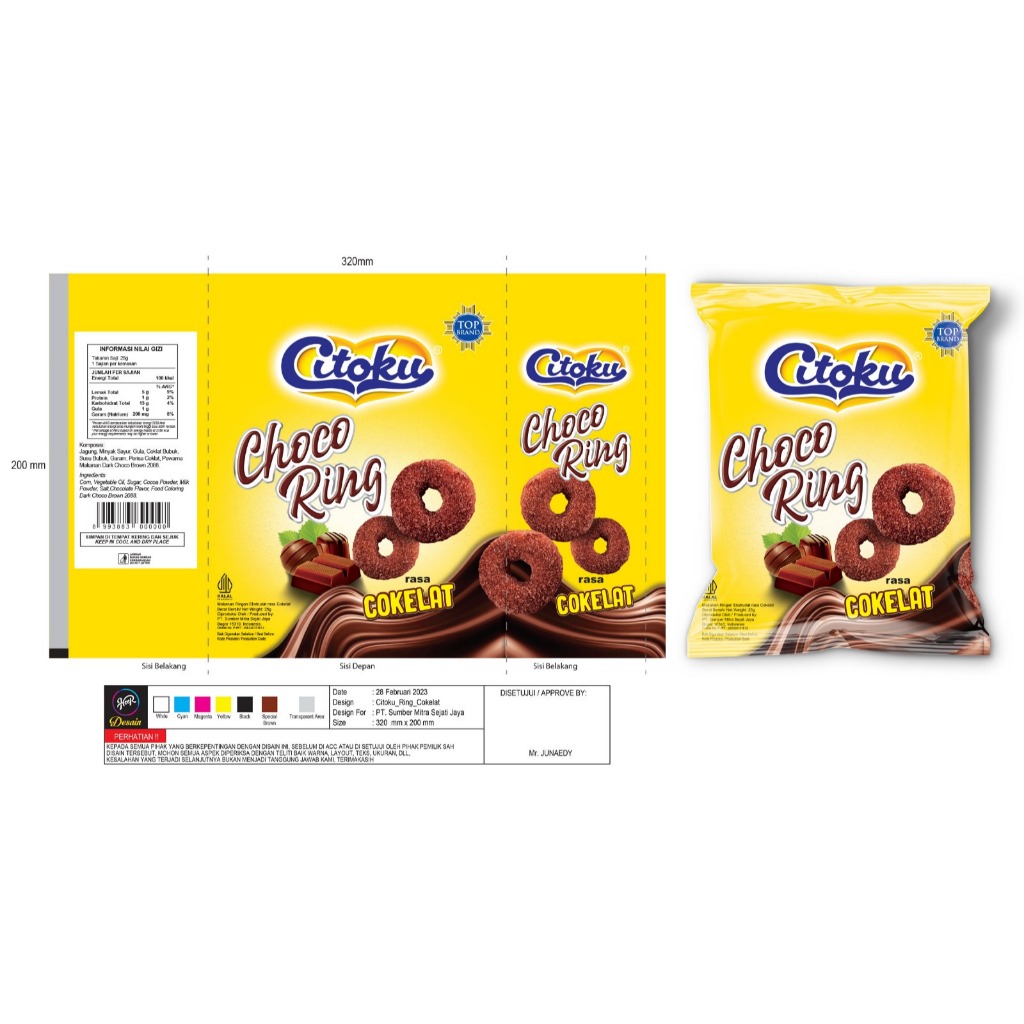 Jual Citoku Snack Chocho Ring 60 G | Shopee Indonesia