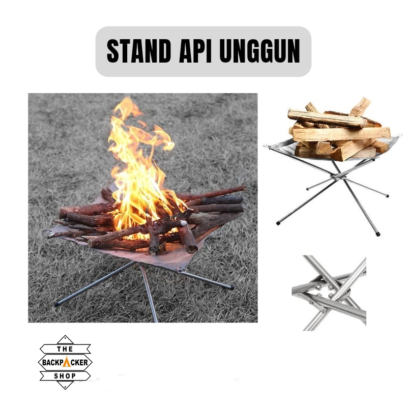Jual Stand dudukan alas Api Unggun Portable Outside Stand Camping ...