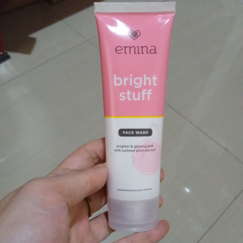 Jual Emina bright stuff face wash 50 ml | Shopee Indonesia