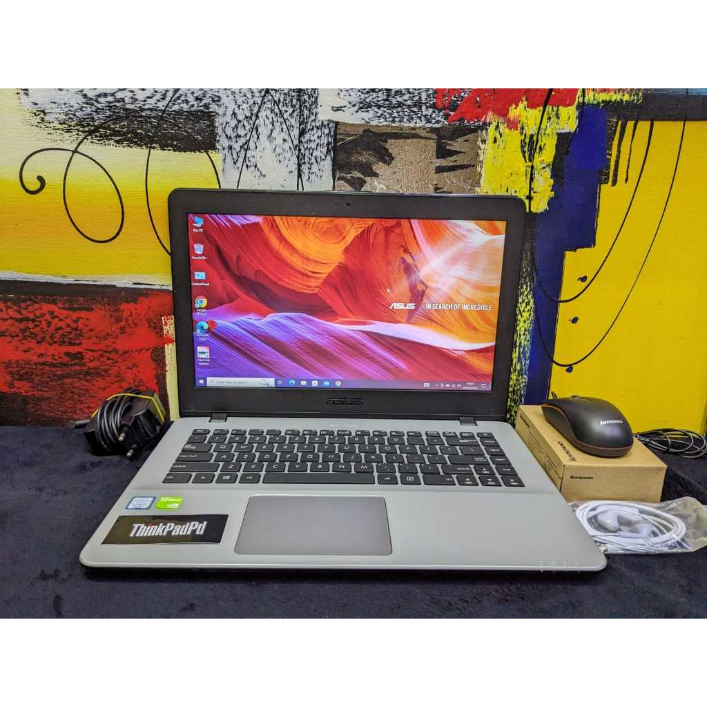 Jual Laptop Gaming Design Asus Vivobook X442UF NVIDIA MX130 Core i7 8550U Ram 16Gb SSD 256 Slim ...