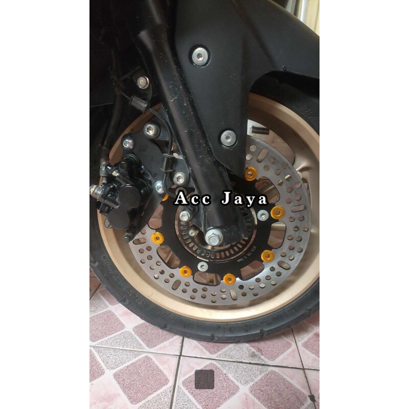 Jual DISC PIRINGAN CAKRAM DEPAN 260MM + BREKET PNP NMAX OLD NMAX NEW AEROX OLD AEROX NEW MODEL ...