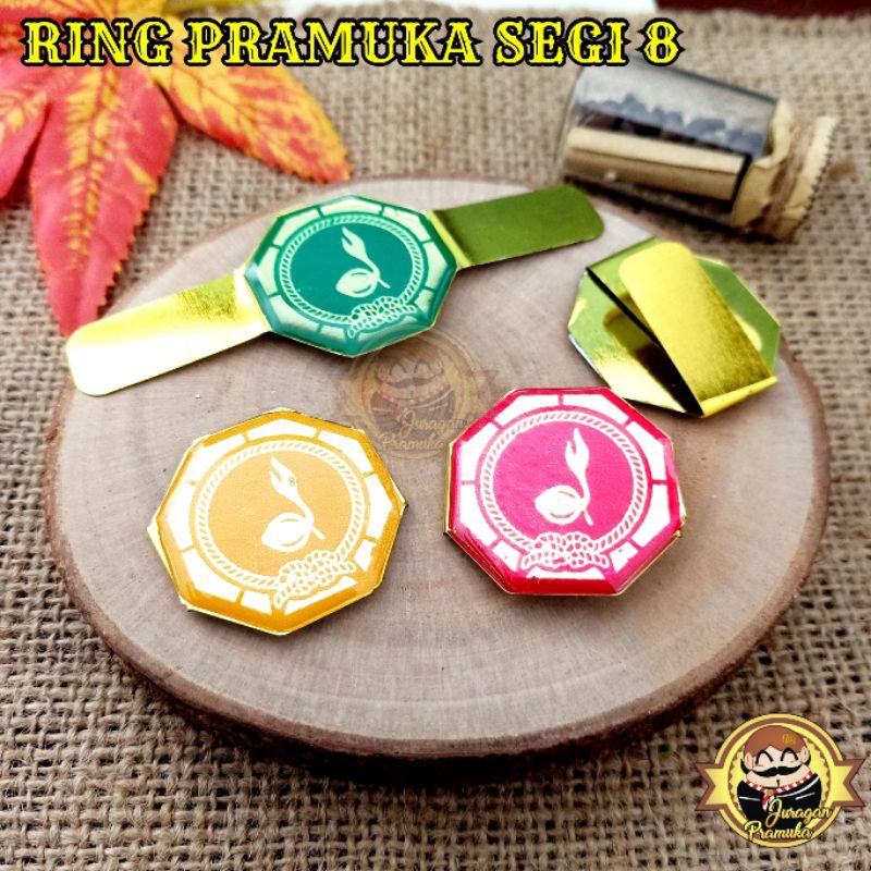 Jual Ring segi 8 fiber ( pramuka ) | Shopee Indonesia