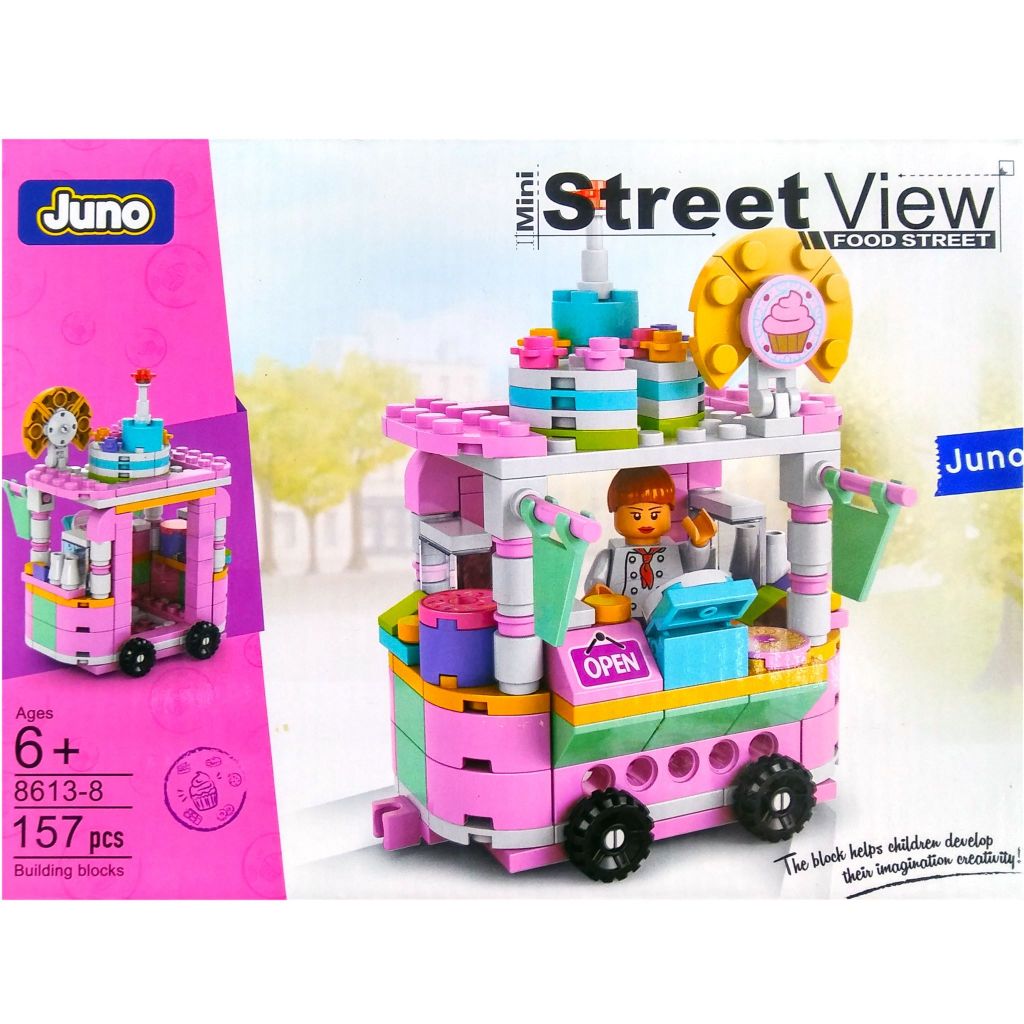 Jual MAINAN BLOCK KIOS MAKAN FOOD STREET BLOK SNACK SUSUN BALOK KOLEKSI ...