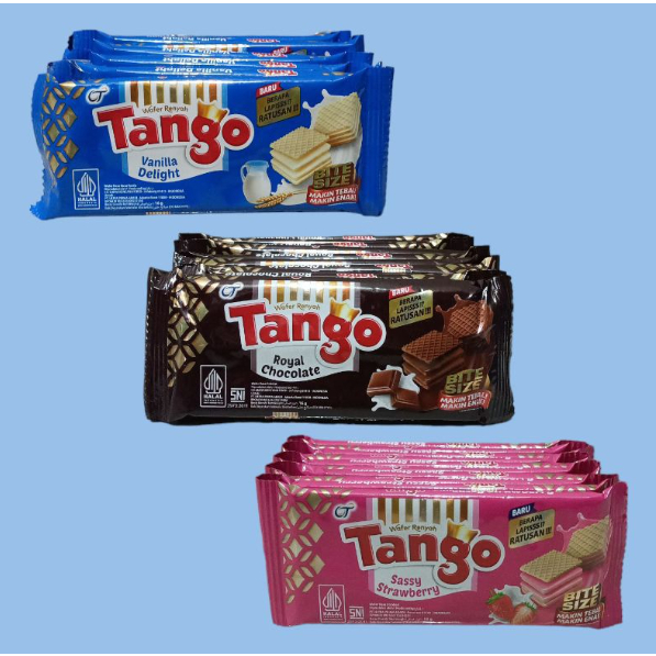 Jual TANGO WAFER 16 GR 10 SACHET ( 1000-an ) ** | Shopee Indonesia