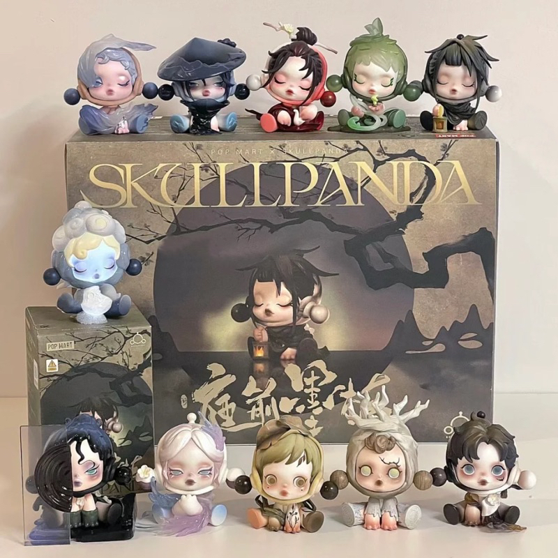 Jual (SELECTED) BLIND BOX SKULLPANDA POP MART - The Ink Plum Blossom ...