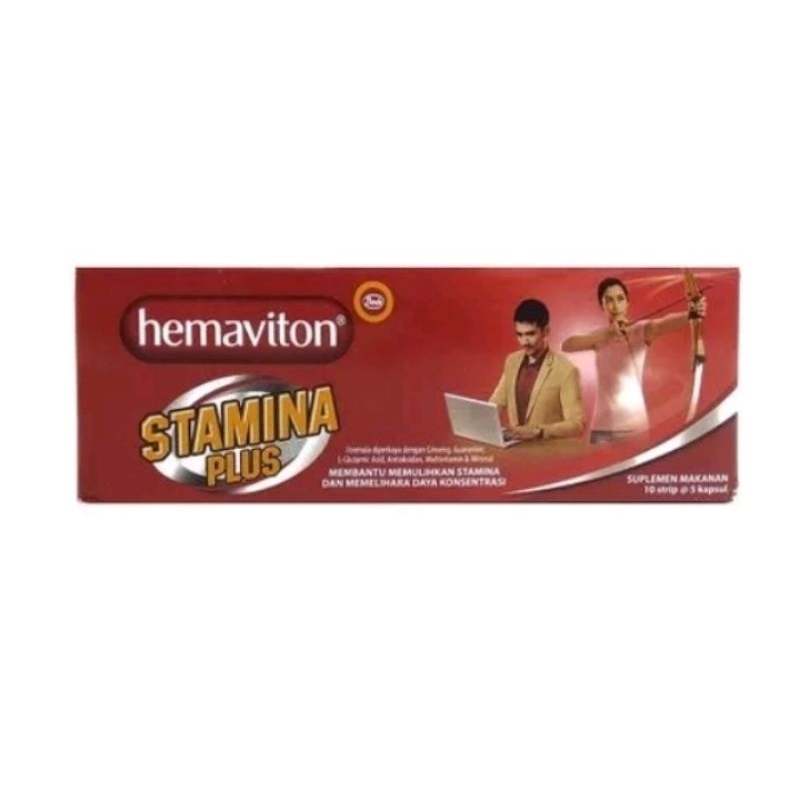Jual HEMAVITON STAMINA PLUS ( 1 STRIP ) | Shopee Indonesia