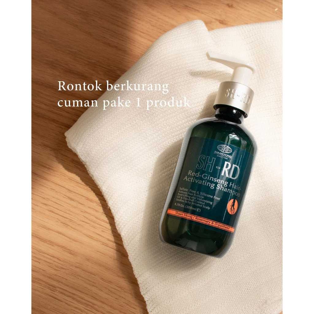 Jual SHRD Red Ginseng Shampoo 200ml | Perawatan Rambut Premium ...
