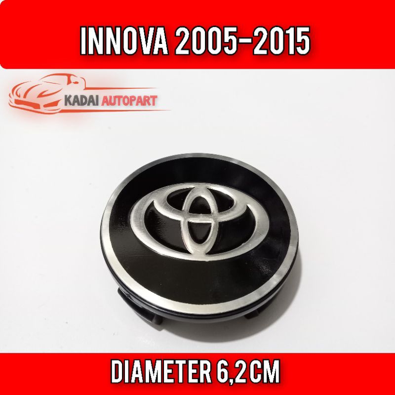 Jual Dop roda tutup velg Innova 2005-2015 diameter 6,2 cm | Shopee ...