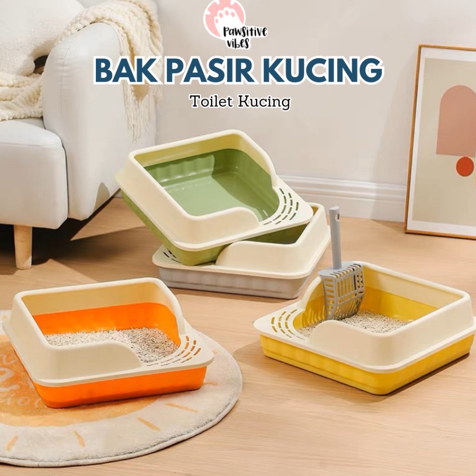 Jual Bak Pasir Kucing Tempat Pup Kucing Cat Liter Box Toilet Kucing ...