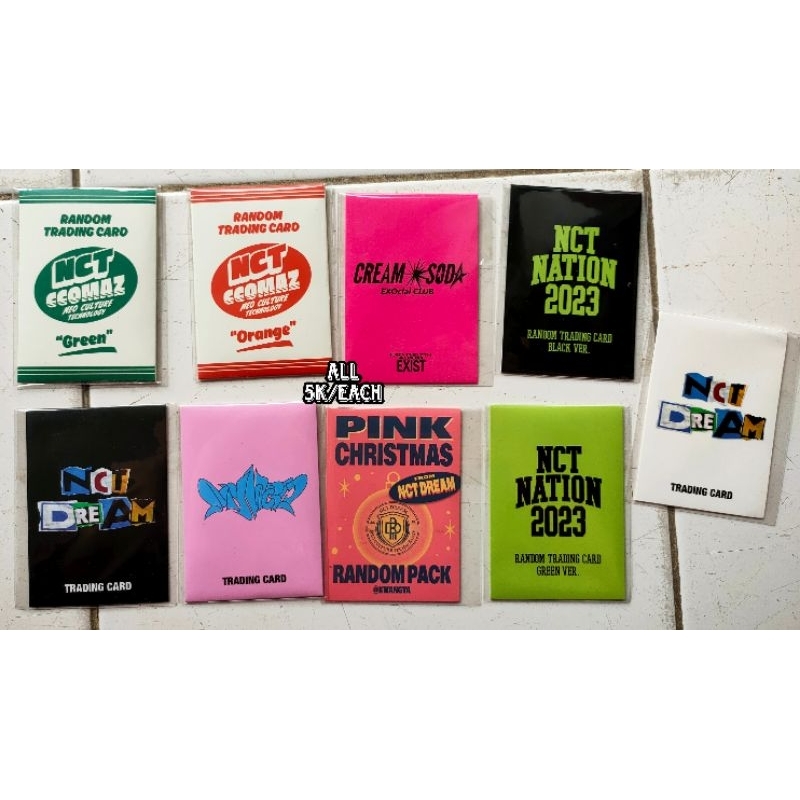 Jual Ready Stock Package (Bungkus Photocards) Nct Nation Cream Soda ...