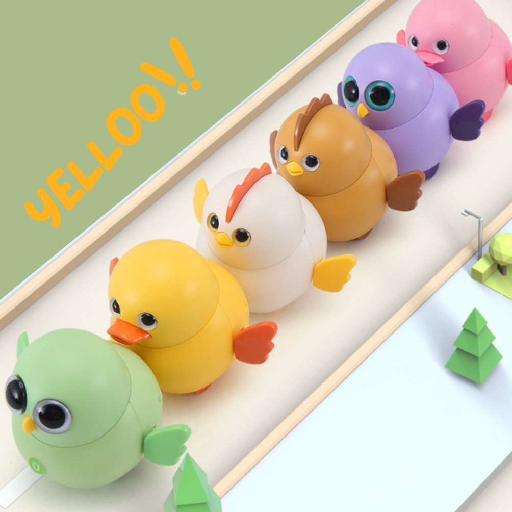 Jual ART C65S Yelloo Mainan Anak Wobble Duck Swing Squad Preschool ...