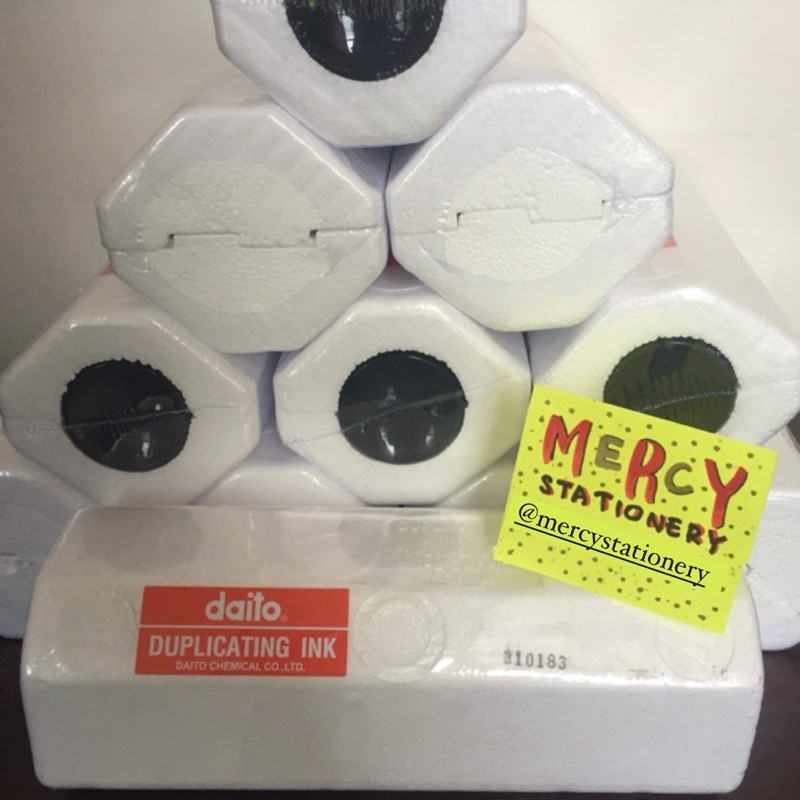 Jual Tinta Stencil Daito Duplicating Ink Stensil Gestetner Dynamic ...