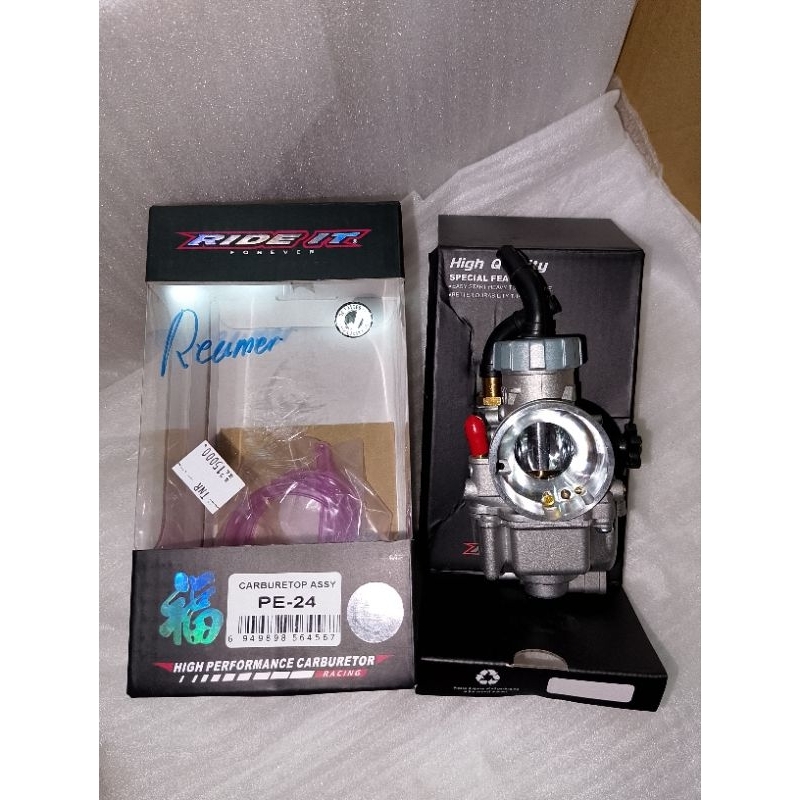 Jual Karburator Karbu PE 24 26 Reamer RIDE IT Karburator Racing | Shopee Indonesia