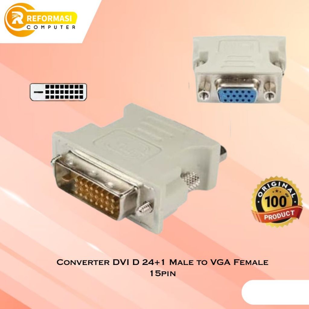 Jual KONVERTER DVI TO VGA | Shopee Indonesia