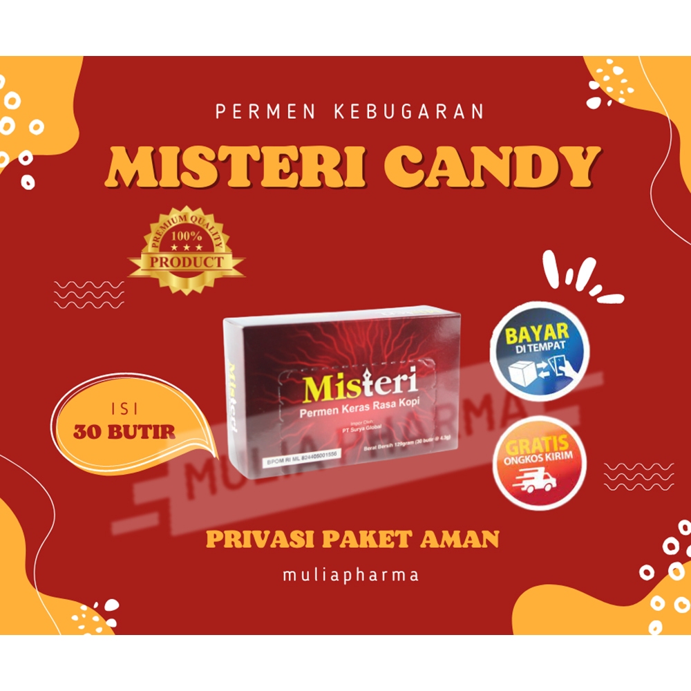Jual Permen Mistery Candy Original - Permen Stamina Kuat Pria 1 BOX ...