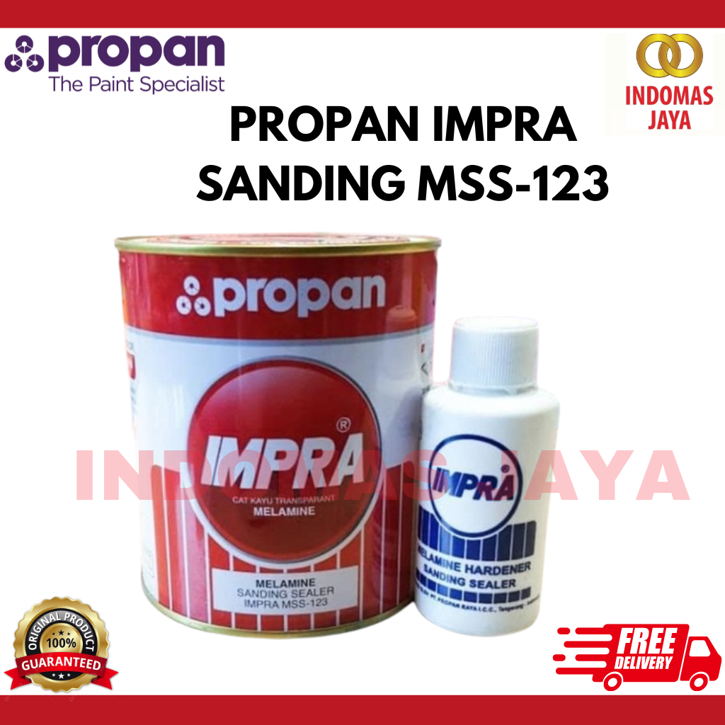 Jual CAT PROPAN IMPRA MELAMINE SANDING SEALER MSS-123 1 LITER ...