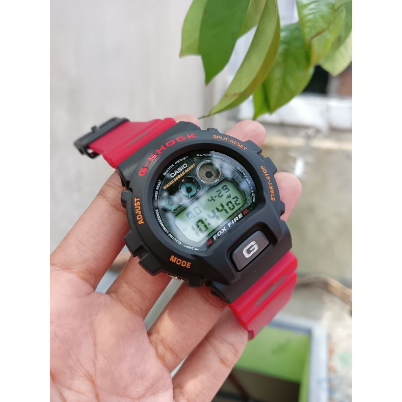 Jual Casio G-Shock DW 6900 Fox fire Trasher full original | Shopee ...