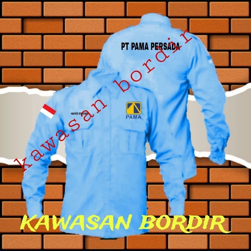 Jual Terbaru kemeja Pama persada seragam Pama persada baju Pama persada ...