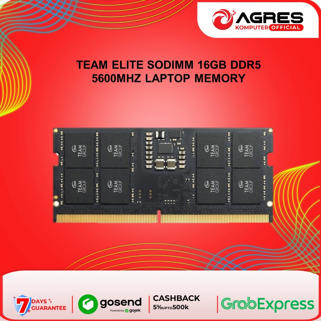 Jual TEAM ELITE RAM SODIMM DDR5 16GB 5600MHZ | Shopee Indonesia