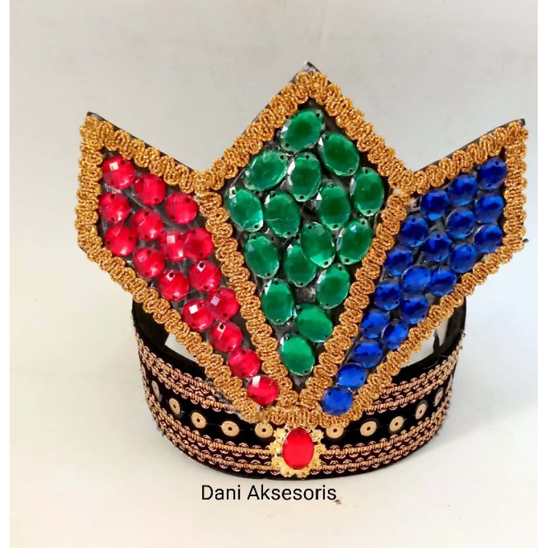 Jual mahkota tari saman acehh permata cocok untuk acara tarian dan ...