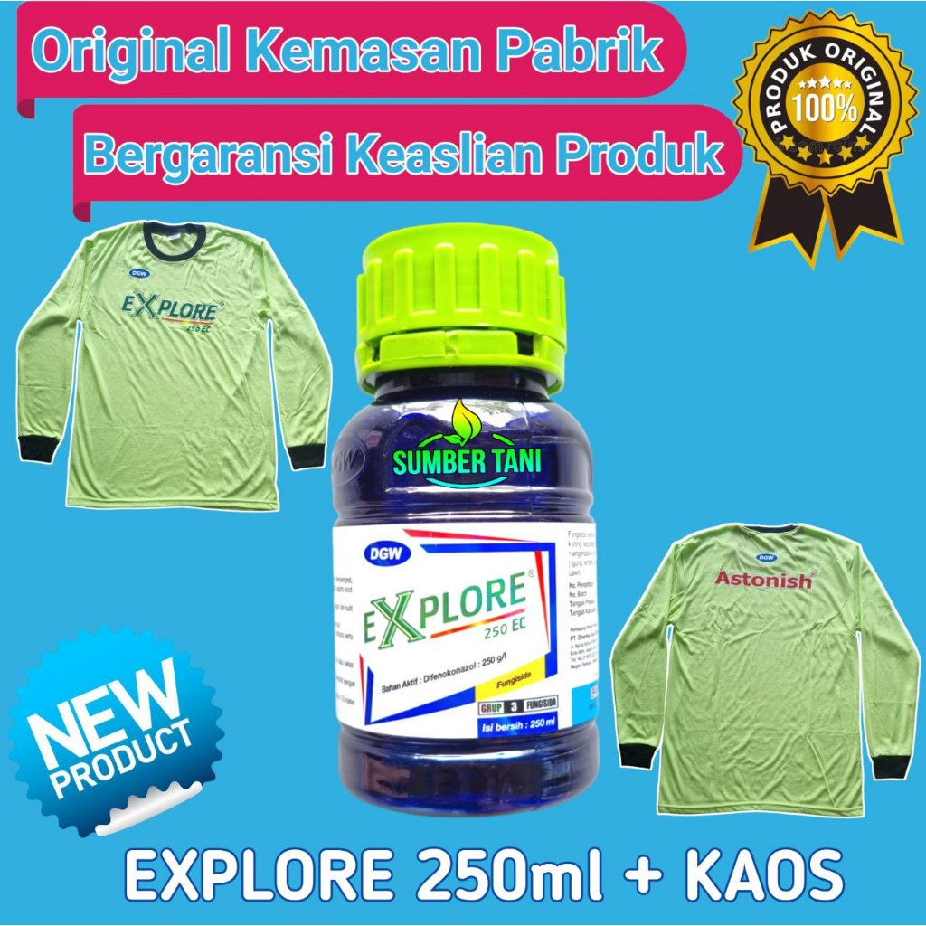 Jual Fungisida+ZPT - Explore 250 EC - 250ml + BONUS KAOS / TANPA KAOS ...