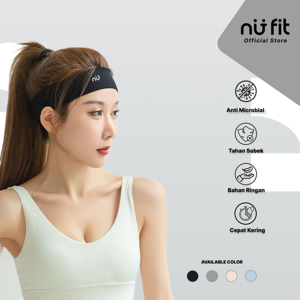 Jual Nu Fit - Headband Yoga / Bandana Olahraga / Headband Olahraga ...