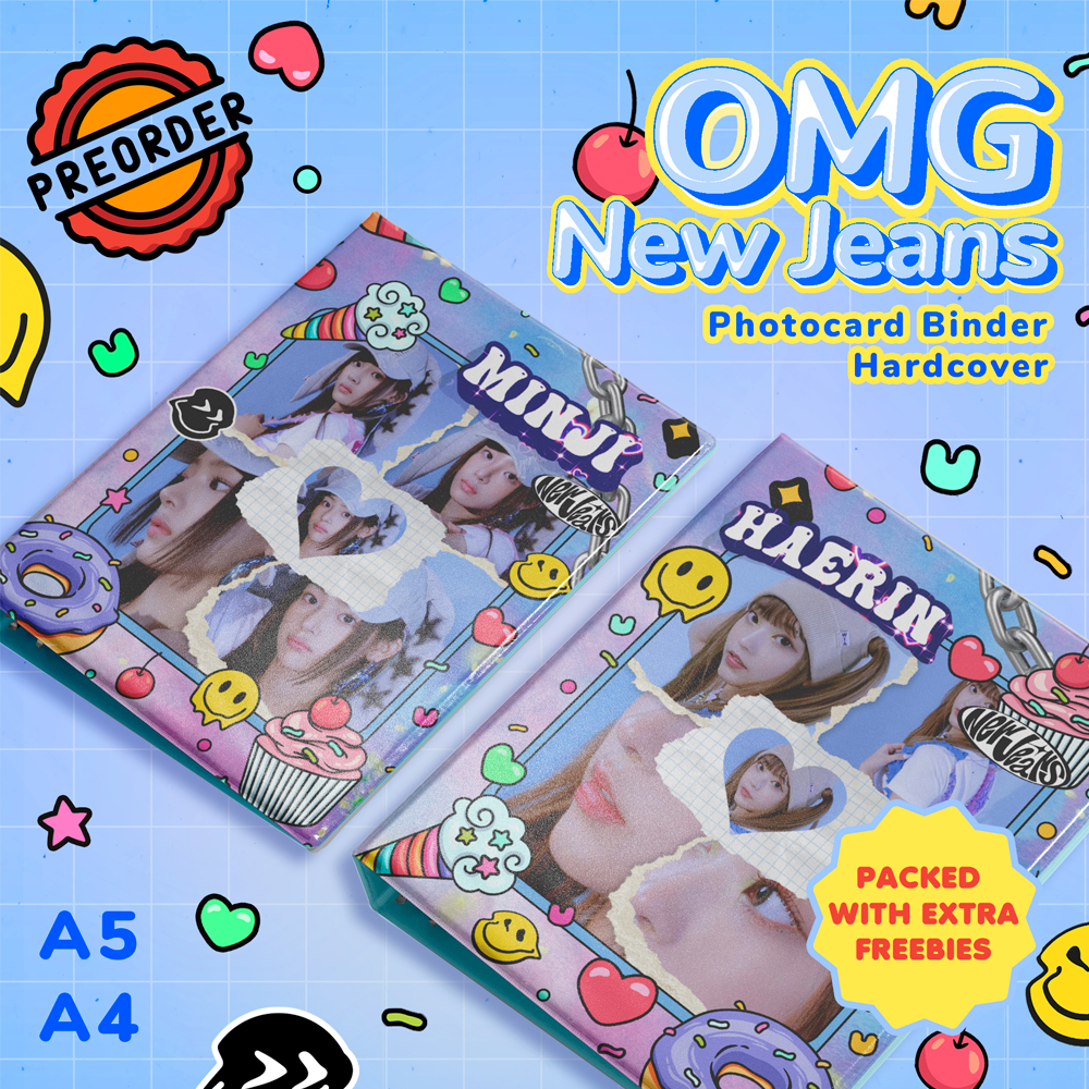 Jual KOLBUK/BINDER HARDCOVER OMG NEW JEANS A4 A5 A6 | Shopee Indonesia