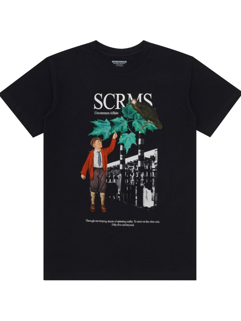 Jual Kaos Pria Distro Screamous Original Hitam The Boy | Shopee Indonesia