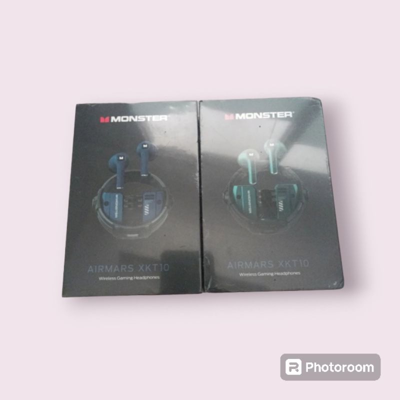 Jual MONSTER XKT10 XKT 10 / TWS MONSTER XKT10 WIRELESS EARBUDS GAMING ...