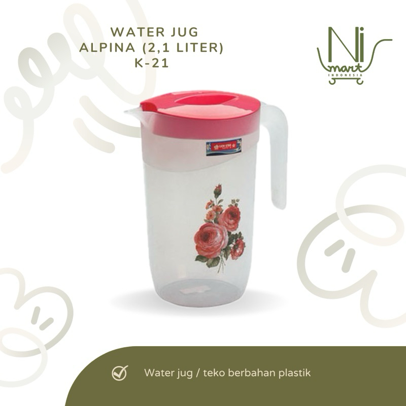 Jual Lion Star Teko / Water Jug Alpina 2.1 Liter | Tempat Minum | Teko Air Plastik | Shopee ...